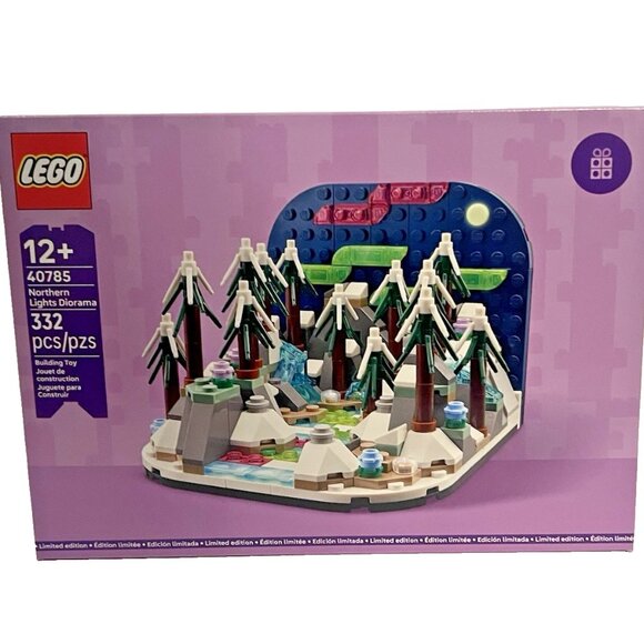 Lego | Toys | New Lego 4785 Northern Lights Glowinthedark Diorama ...